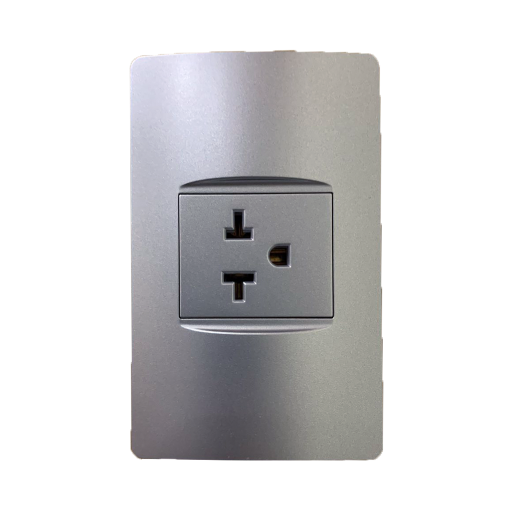 Akari 1 Gang AC Outlet (AWD-Z8205(S)) - Akari